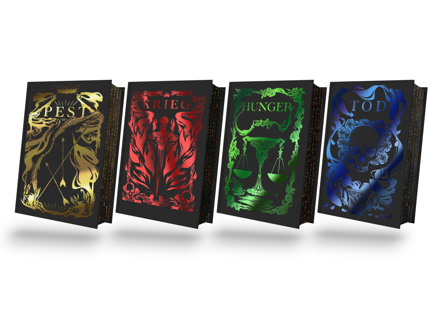 Four Horsemen Luxus Kollektion - Bücherbüchse